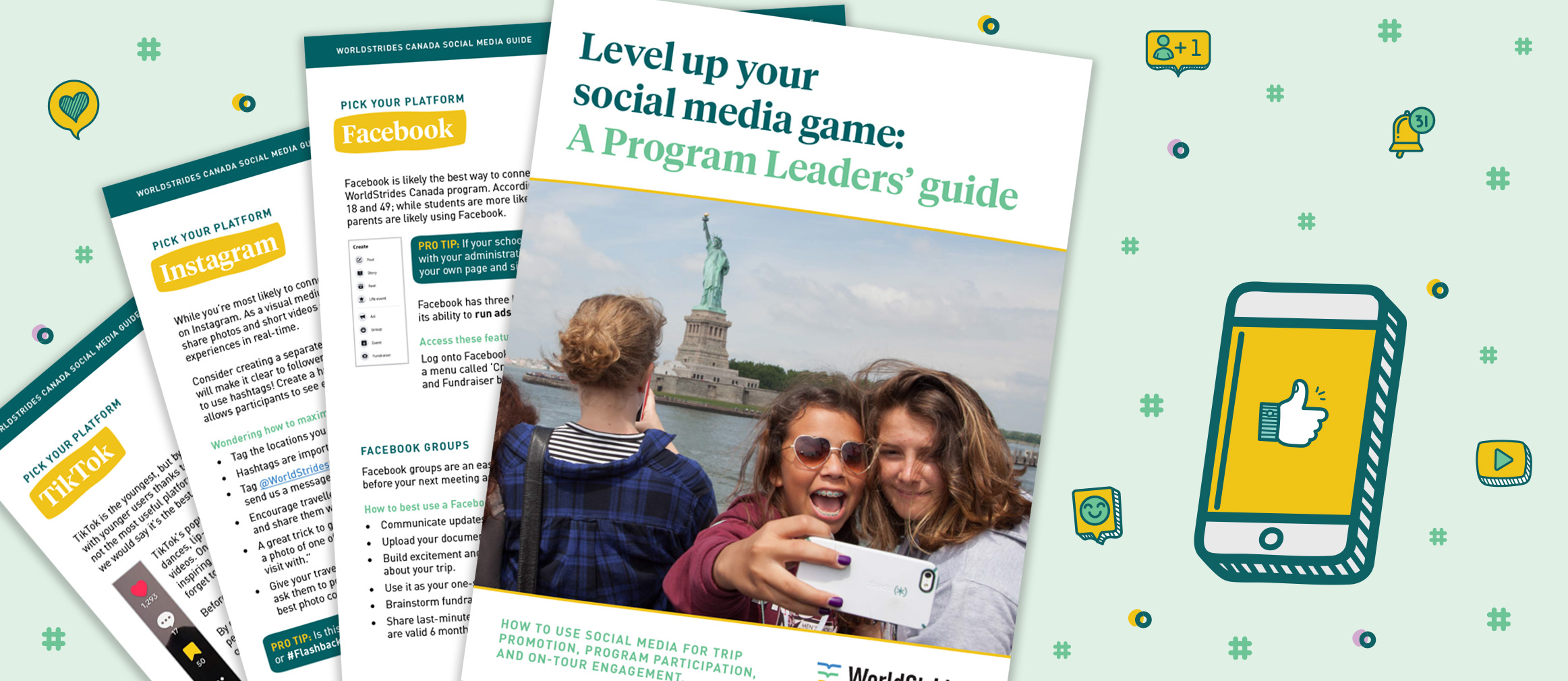 Your Guide to Social Media Success | WorldStrides Canada